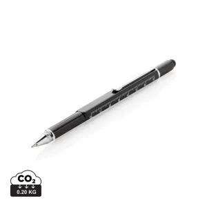 5-in-1 aluminium toolpen - Zeppelin