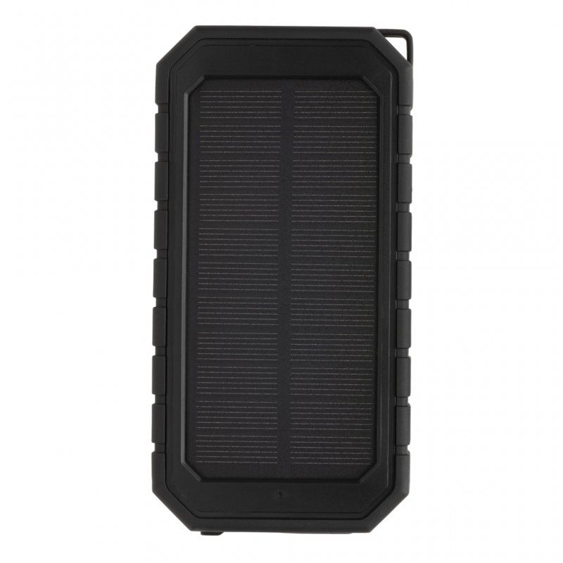 RCS recycled plastic Solar powerbank with 10W Wireless - Zeppelin