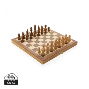 Luxury wooden foldable chess set - Zeppelin